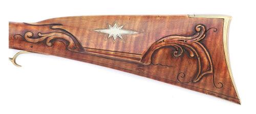 Contemporary Flintlock Fullstock Sporting Rifle by William Buchele