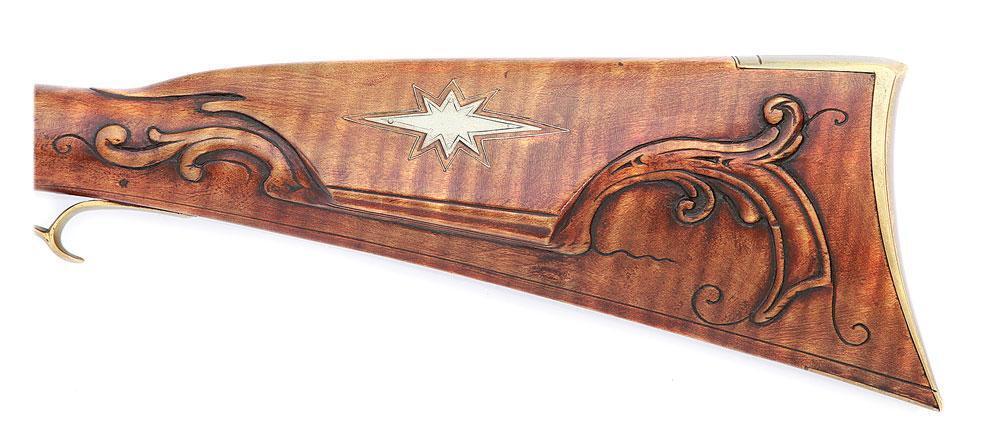 Contemporary Flintlock Fullstock Sporting Rifle by William Buchele