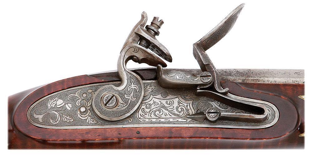 Contemporary Flintlock Fullstock Rifle by Cecil Brooks
