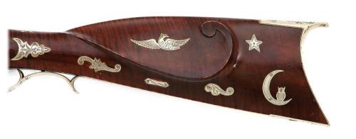 Contemporary Flintlock Fullstock Rifle by Cecil Brooks