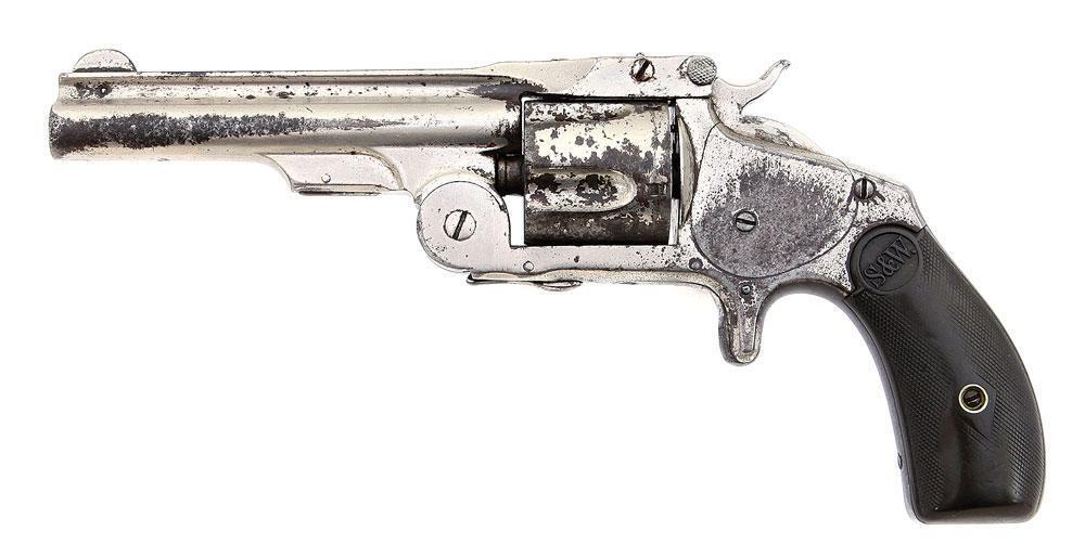Rare Smith & Wesson 38 First Model Baby Russian Revolver with Baltimore ...