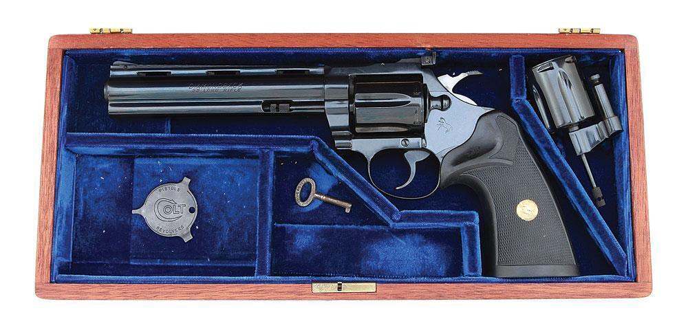 Rare Colt Diamondback Convertible Revolver with Factory Magnum Cylinder