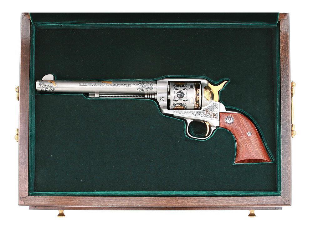 Ruger Vaquero Ruger and His Guns Commemorative Revolver by America ...