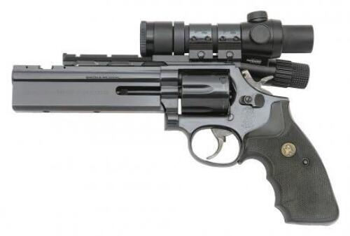 Custom Smith & Wesson Model 586 Distinguished Combat Magnum Revolver by ...