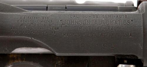 Johnson Automatics Model 1941 Semi-Auto Rifle