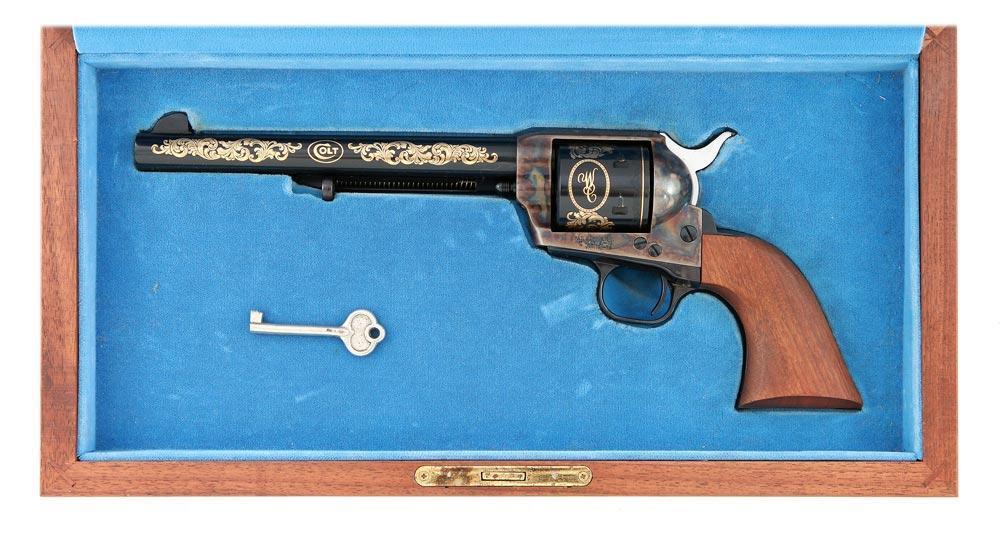 Extremely Rare Colt-Winchester Commemorative Revolver with Factory ...