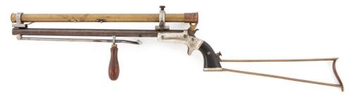 Interesting Custom Stevens New Model Pocket Rifle with Period Scope