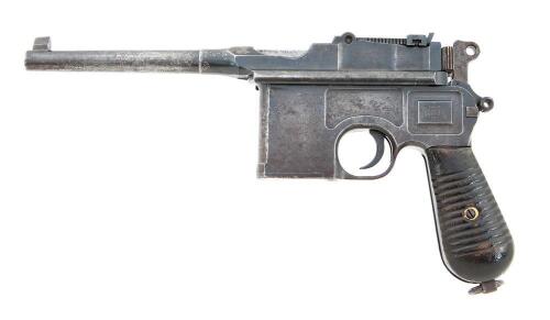 German C96 M30 Semi-Auto Pistol by Mauser Oberndorf
