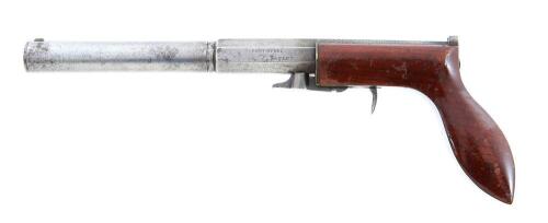 Connecticut Underhammer Percussion Pistol by Case Willard & Co.