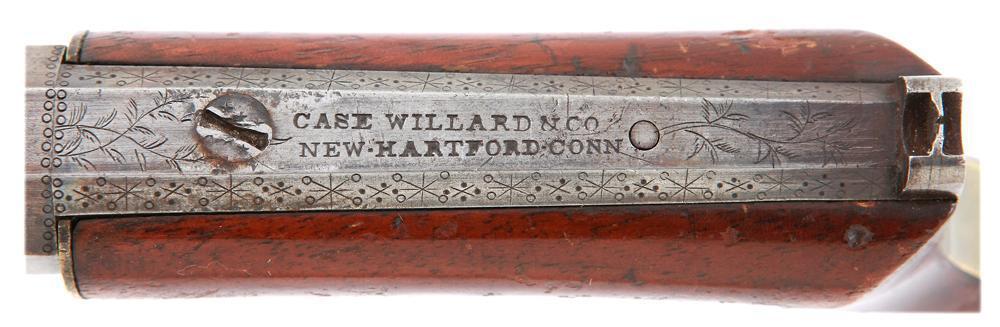 Connecticut Underhammer Percussion Pistol by Case Willard & Co.