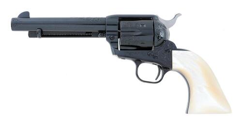 Colt Factory Engraved Single Action Army Revolver