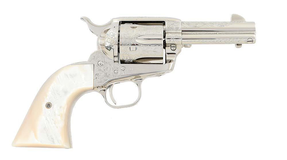 Colt Factory B-Level Expert Engraved Third Generation Single Action ...