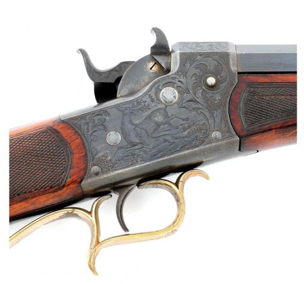 Prototype Joseph Rider Patent Outside Hammer Rolling Block Sporting Rifle