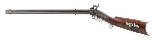 Rare L.L. Hepburn Four Barrel Swivel Breech Percussion Rifle