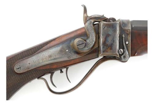 Extremely Rare Freund Alteration of a Sharps Model 1877 Rifle