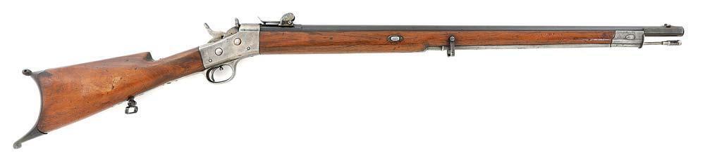 Interesting Custom Swiss Rolling Block Schuetzen Rifle