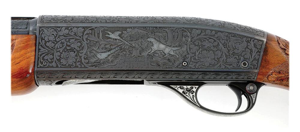 Ornate Engraved Remington 11-48 Shotgun by Kurt Jaeger