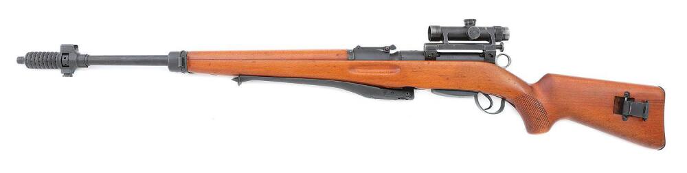 Swiss ZFK 55 Bolt Action Sniper Rifle by Waffenfabrik Bern