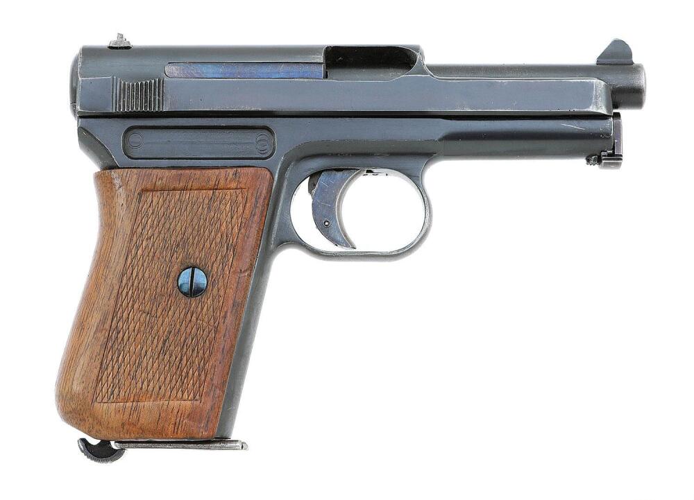 German Army Mauser Model 1914 Semi-Auto Pistol with Prussian Markings