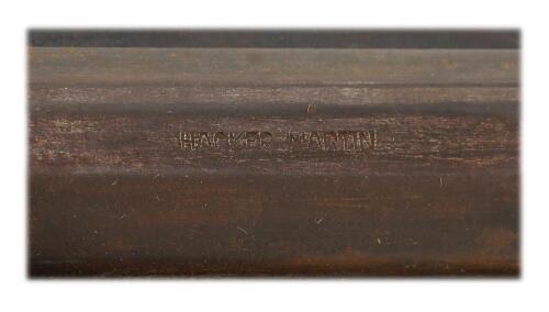 Contemporary Flintlock Fullstock Sporting Rifle Marked Hacker Martin