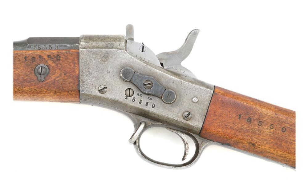 Swedish Model 1867/89 Rolling Block Rifle by Carl Gustafs