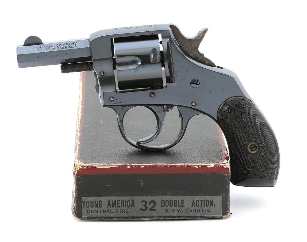 Very Fine Harrington & Richardson Young America Double Action Revolver ...