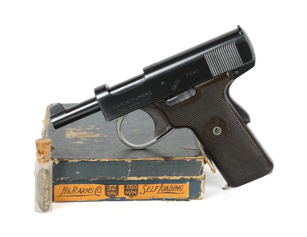 Harrington & Richardson 32 Self-Loading Pistol with Original Box