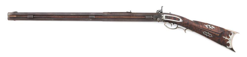 Unmarked Percussion Swivel Barrel Combination Gun