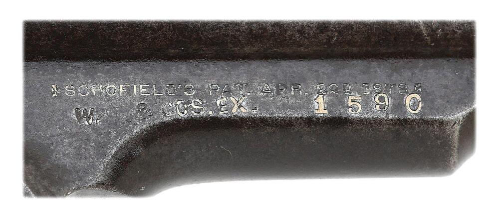 Smith & Wesson First Model Schofield Wells Fargo Revolver