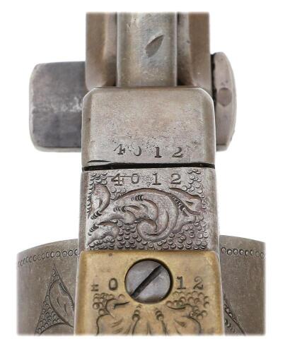 Custom-Engraved U.S. Colt First Model Dragoon Percussion Revolver