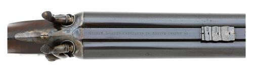 Fine Scottish Underlever Double Hammer Rifle by McCririck & Sons