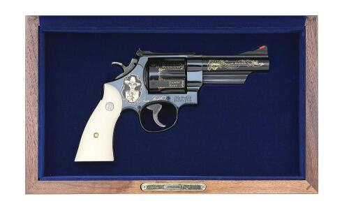Smith & Wesson Model 29-3 Elmer Keith Commemorative Deluxe Double ...
