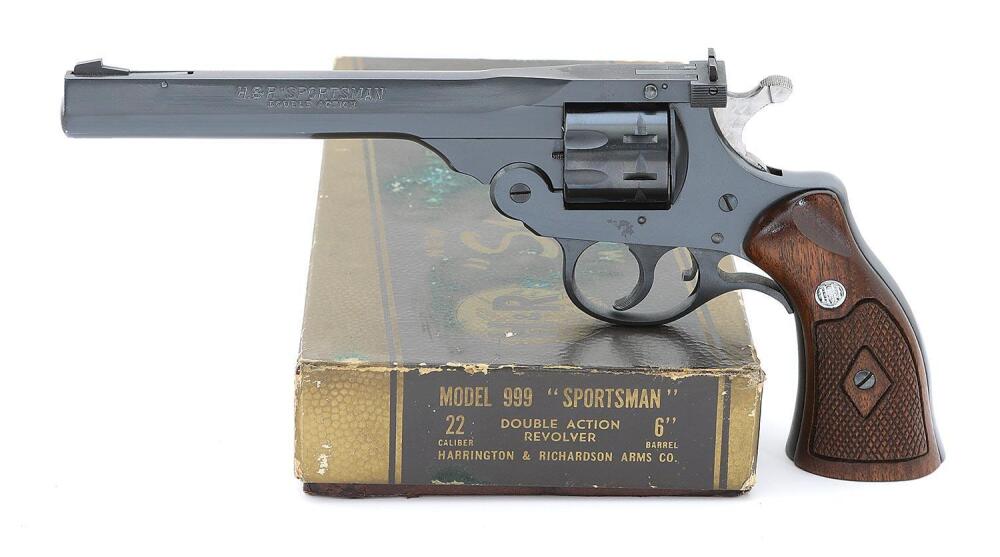 Harrington & Richardson Model 999 Sportsman Double Action Revolver with ...