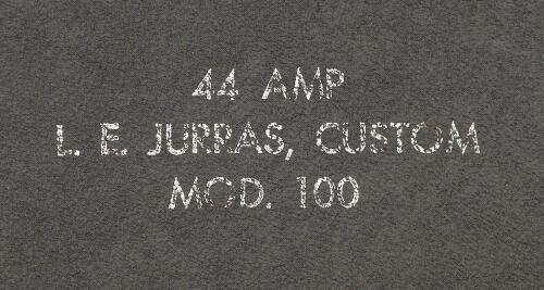 Rare TDE / L.E. Jurras Custom Model 100 Auto Mag Semi-Auto Pistol with ...