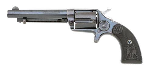 Fine & Rare Colt New Police “Cop & Thug” Single Action Revolver