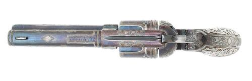 Silver Inlaid and Embellished Colt Single Action Army Revolver