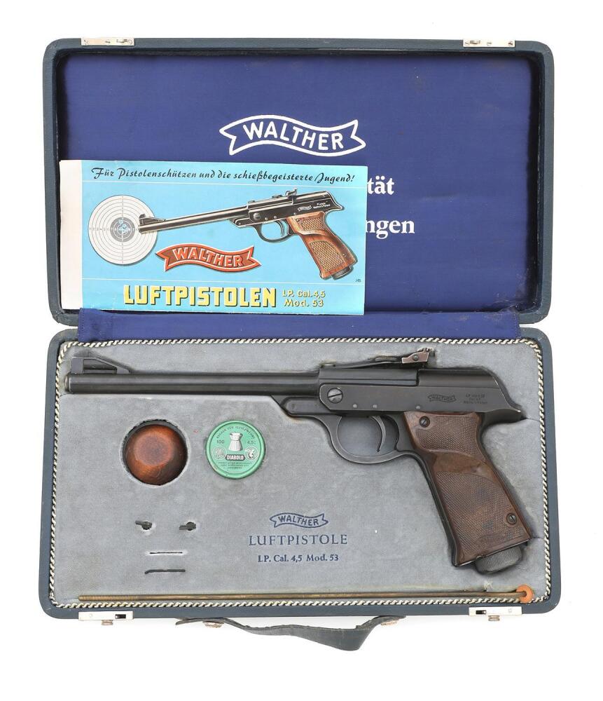Walther Model LP 53 Single Shot Air Pistol
