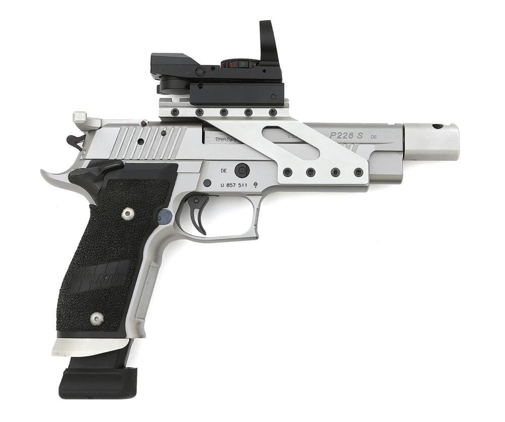 Custom Sig Sauer P226S X-Five Competition Single Action Only Semi-Auto ...