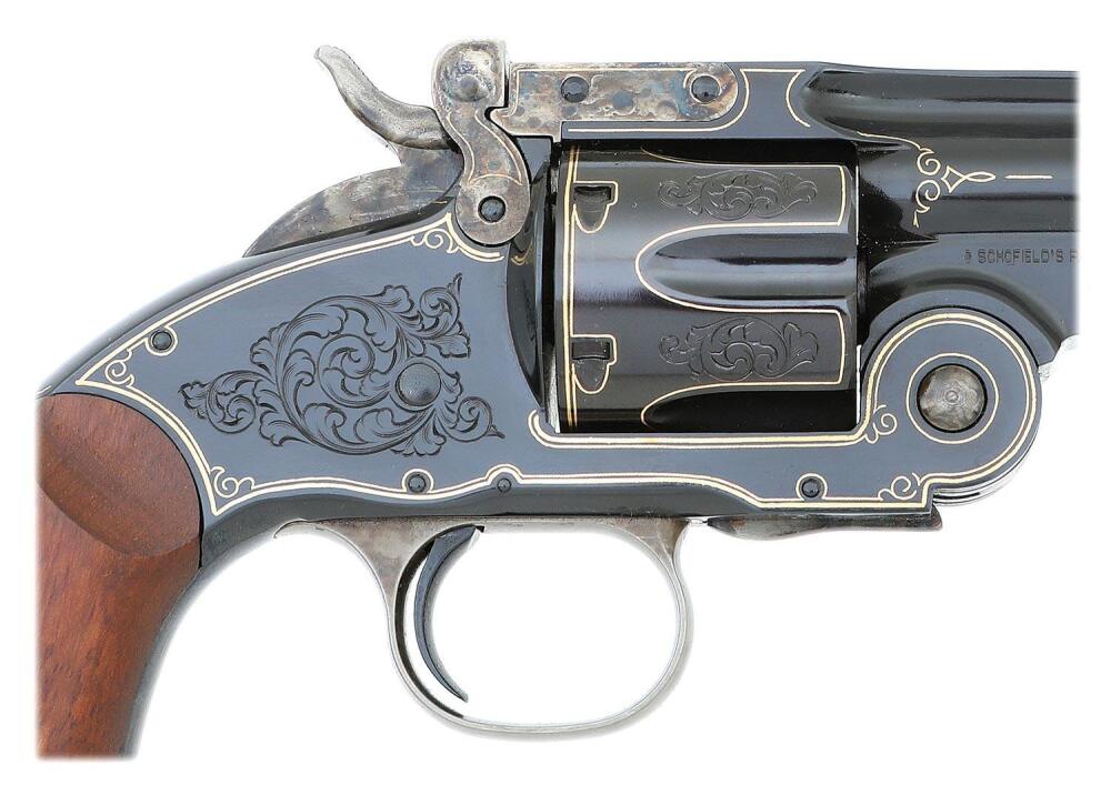 Beautiful Uberti-Navy Arms Schofield Revolver from the John Bianchi ...