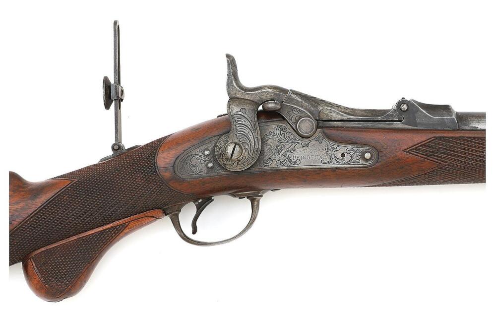 Rare Officers Model 1875 Trapdoor Rifle by Springfield Armory