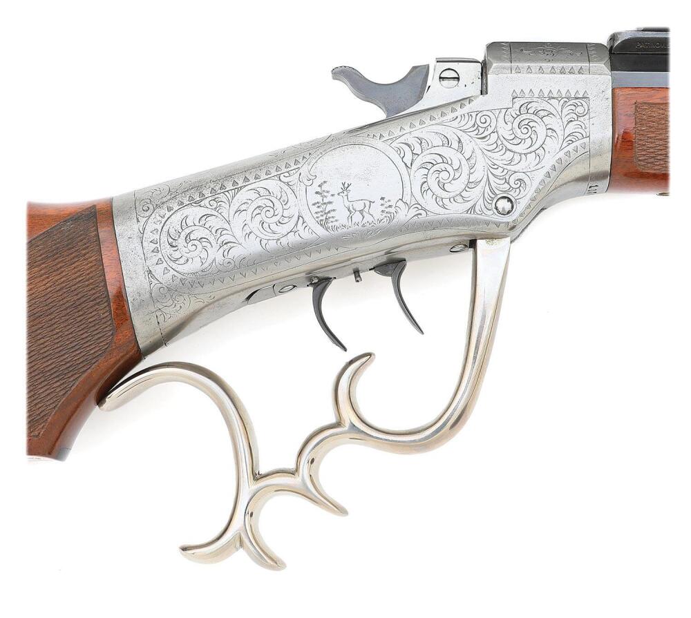 Fine Custom Marlin Ballard No. 6 Schuetzen Rifle by A.W. Peterson