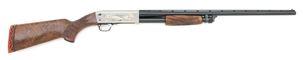 Handsome Ithaca Model 37 60th Anniversary Slide Action Shotgun