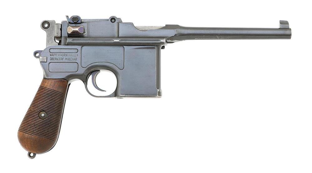 German C96 Semi-Auto Pistol by Mauser Oberndorf