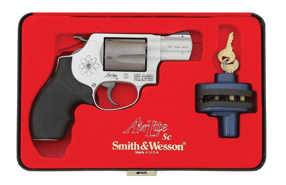 Rare First Smith & Wesson Model 360 Air Lite SC Double Action Revolver