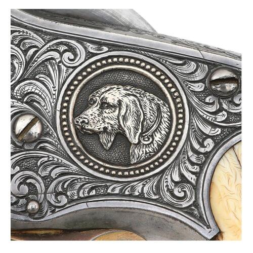 Documented L.D. Nimschke Engraved Smith & Wesson New Model No. 3 ...