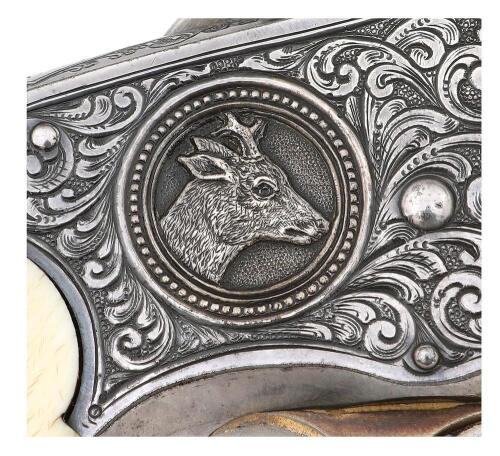 Documented L.D. Nimschke Engraved Smith & Wesson New Model No. 3 ...