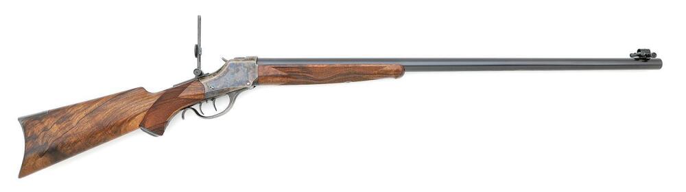 Custom Winchester Model 1885 Thick Side High Wall Deluxe Sporting Rifle ...