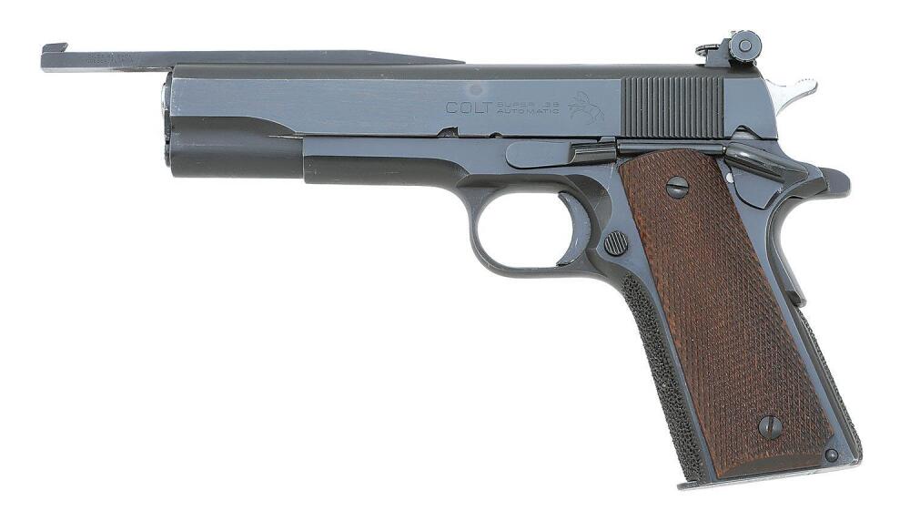Custom Colt Super 38 Model Semi-Auto Pistol by Giles 45 Shop