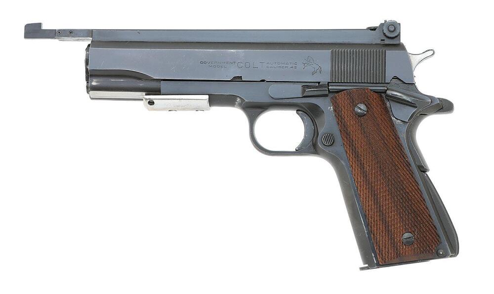 Custom Colt Government Model Semi-Auto Pistol