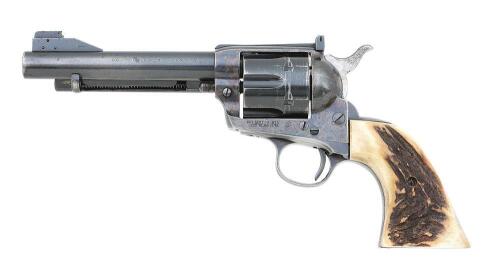 Custom Colt Single Action Army Revolver By King Gun Sight Company